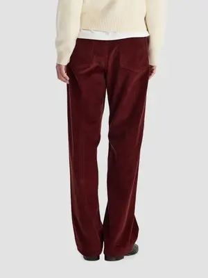 RÓHE Bruun Corduroy Mid-rise Straight-leg Pants
