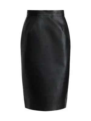 Altuzarra Hank Leather Pencil Skirt