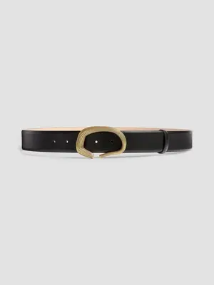 Khaite Churro Leather Belt - Black