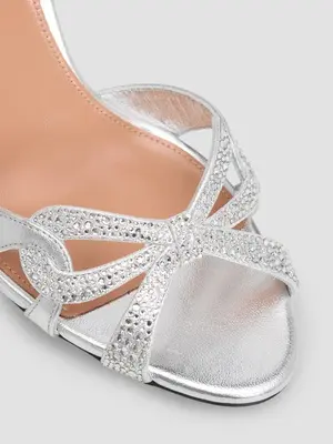 AQUAZZURA Ribbon Kiss 85mm Slingback Sandals