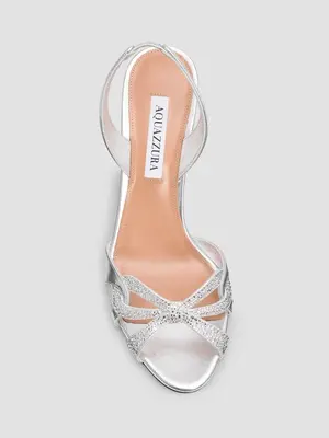 AQUAZZURA Ribbon Kiss 85mm Slingback Sandals