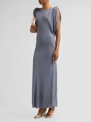 Altuzarra Henderson Draped Maxi Dress