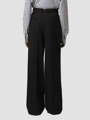 AMI Paris Zuit Wool Two-pleat Trousers