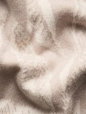 Eton Jacquard Knit Polo Sweater