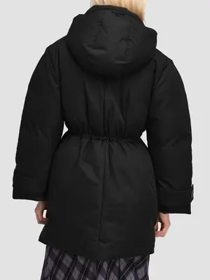 Marc Jacobs Puffer Hooded Peacoat