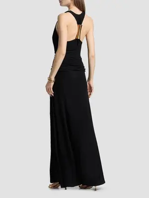 Ramy Brook Mariah Hardware Racerback Gown