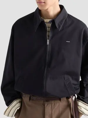 Prada Cotton Jacket - Black