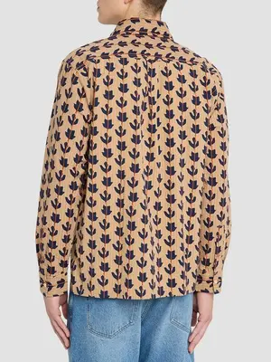 Scotch & Soda Structured Print Button-front Shirt