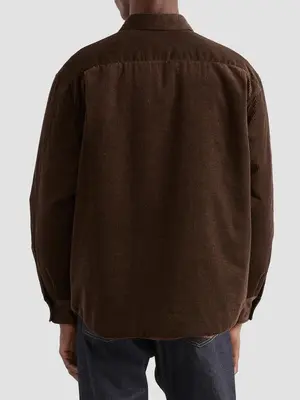 Prada Corduroy Shirt - Brown