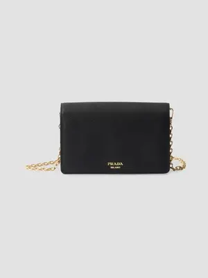 Prada Saffiano Leather Mini-bag - Black