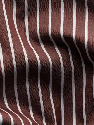 Eton Contemporary-fit Striped Cotton-silk Shirt