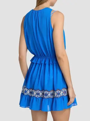 Ramy Brook Gwendolyn Embroidered Cover-up Minidress