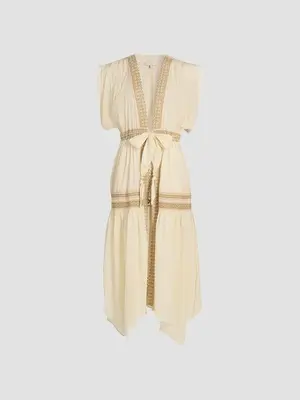 Ramy Brook Audra Cotton Cover-up Dress - Sandstone