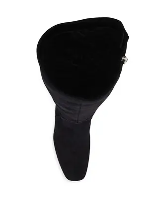 Aquatalia Serafina 40mm Suede Knee-high Boots