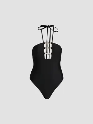 Ramy Brook Lorena Ring One-piece Swimsuit - Black