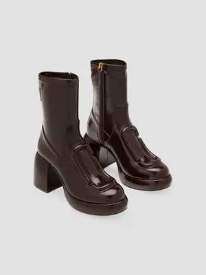 Marc Jacobs The Pop J Marc Ankle Boots - Fondant