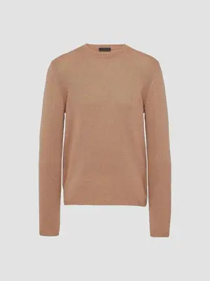 Prada Cashmere Crew-neck Sweater - Brown