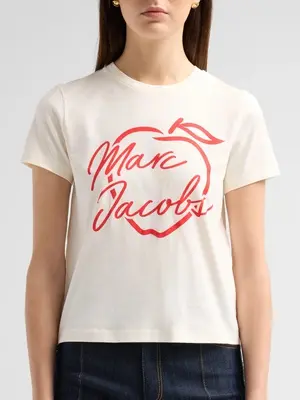 Marc Jacobs Apple Logo Femme T-shirt