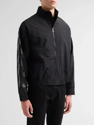 Off-White Glossy Arrow Nylon Track Jacket