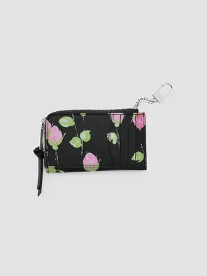Marc Jacobs The Snapshot Vintage Floral Top Zip Multi Wallet
