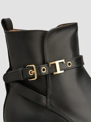 TOD'S 60mm Leather Ankle Boots