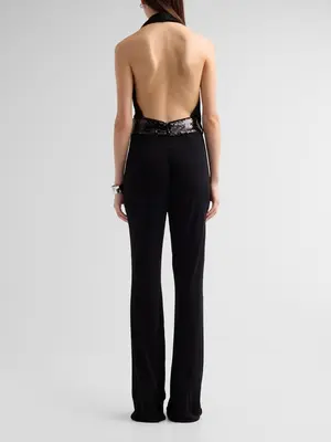 Ramy Brook Whitney Halterneck Jumpsuit