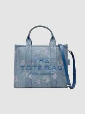 Marc Jacobs The Medium Antique Floral Denim Tote Bag