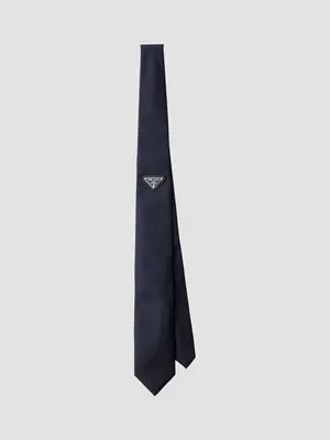 Prada Re-nylon Tie - Blue