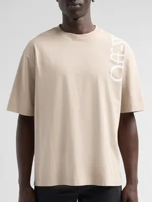 Off-White Vertical Bookish Skate Logo T-shirt