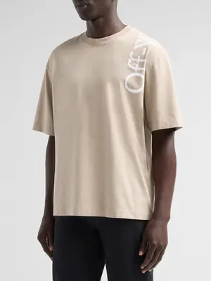 Off-White Vertical Bookish Skate Logo T-shirt - String