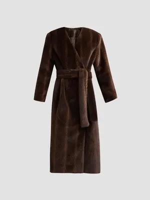 Ronny Kobo Cady Faux-fur Coat