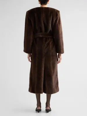 Ronny Kobo Cady Faux-fur Coat