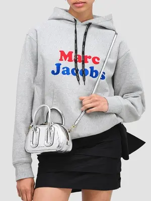 Marc Jacobs Babe Metallic Micro Top Handle Crossbody Bag