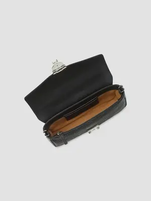Mcm Mini Tracy Visetos Canvas & Leather Crossbody Bag
