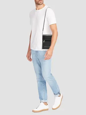 Marni Logo-printed Shoulder Bag
