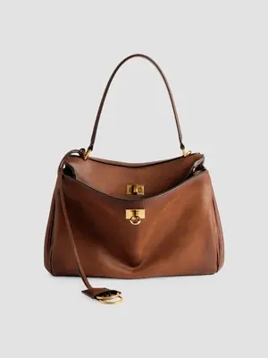Balenciaga Rodeo Small Top Handle Bag Caramel