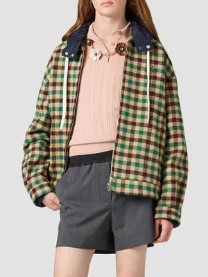 Miu Miu Cashmere Polo Sweater - Pink