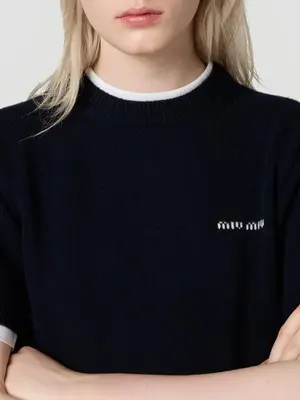 Miu Miu Cashmere Crew-neck Sweater