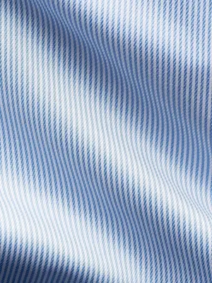 Eton Striped Twill Contemporary-fit Shirt