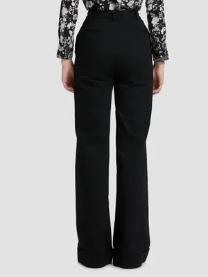 Adam Lippes Deeda Cotton Wide-leg Pants