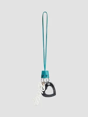 Balenciaga Le City Charm Heart - Turquoise