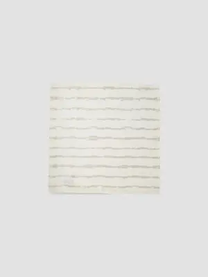 MODE LIVING Cannes 4-piece Striped Napkin Set - Silver