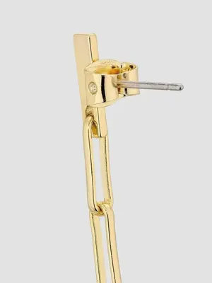 Ramy Brook Serra Goldtone & Cubic Zirconia Sun Drop Earrings