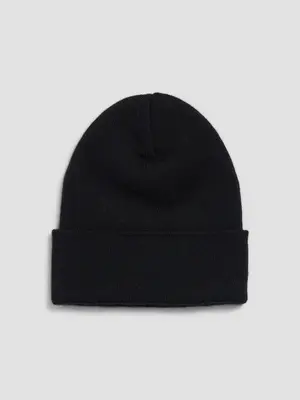 Balenciaga Patch Beanie - Black