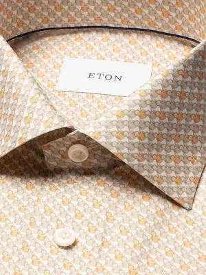Eton Cocktail Twill Slim-fit Shirt