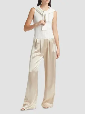 Adam Lippes Pointelle Jacquard Top