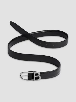 Balenciaga Classic B Belt - Black