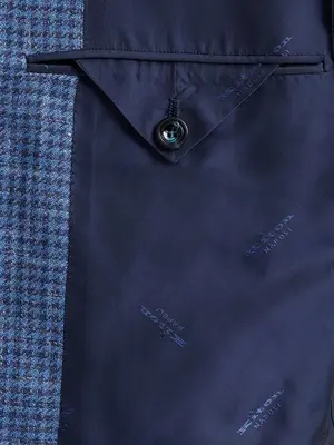 Kiton Cashmere Houndstooth Sport Coat