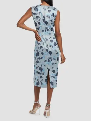 Prabal Gurung Floral Jacquard Sheath Cocktail Dress
