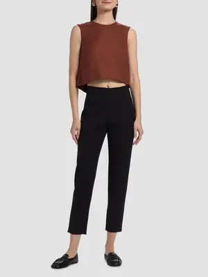 Adam Lippes Kit Compact Knit Pants